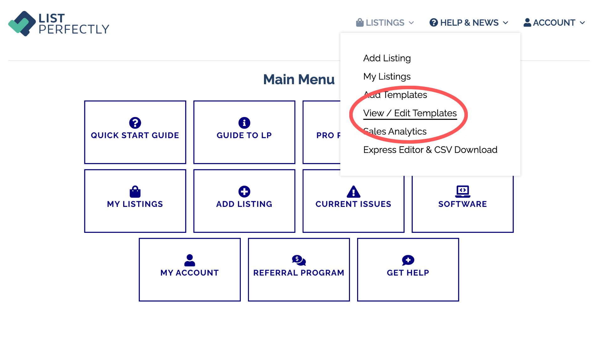 List Perfectly Default Templates and How to Use Them | List Perfectly