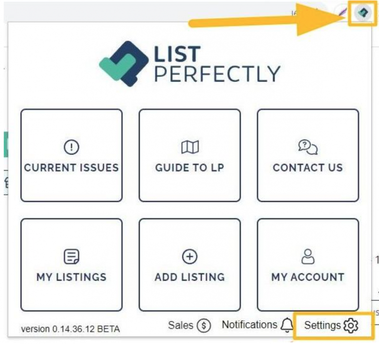 List Perfectly General Extension Settings and What They Do | List Perfectly