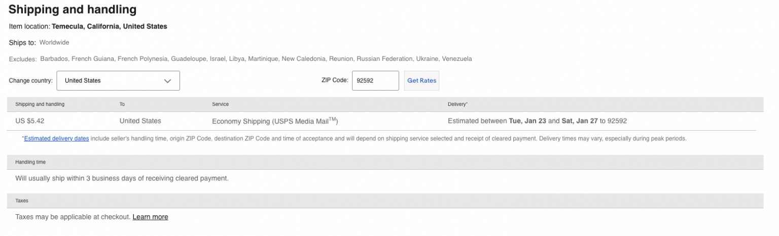 Returned eBay Packages | List Perfectly