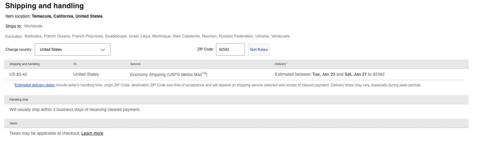 Returned eBay Packages | List Perfectly