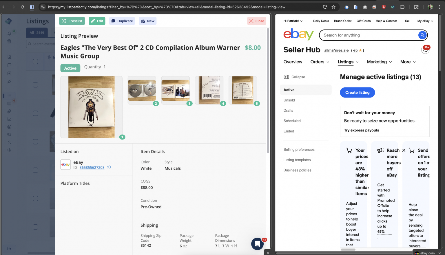 Chrome Split View With List Perfectly