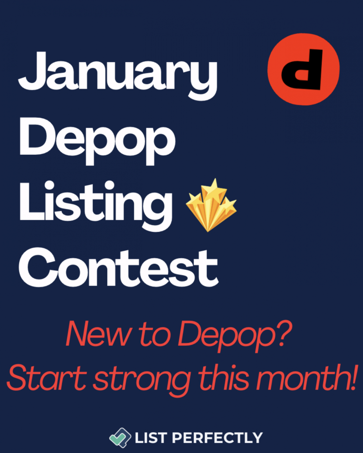 Depop | List Perfectly January Listing Contest