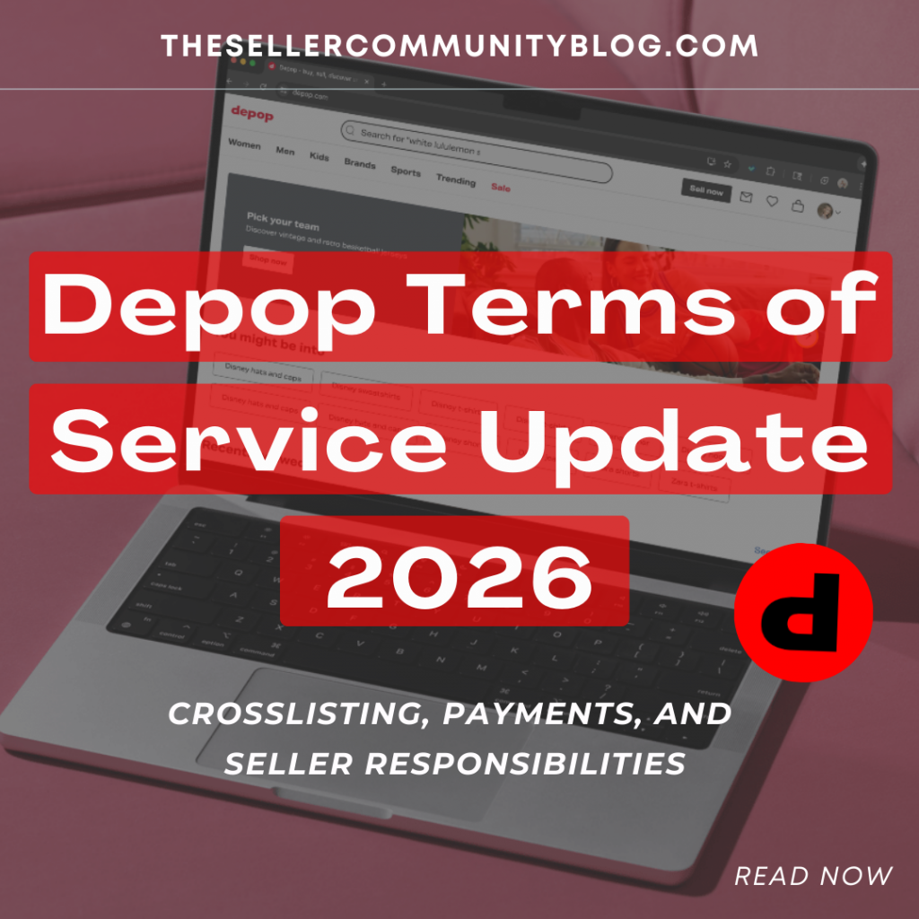 Depop Terms of Service Update (2026)
